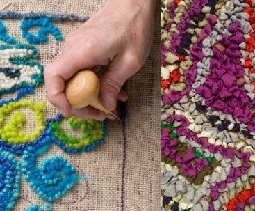 Heritage Crafts Workshop: Traditional Rag Rug Making at Manor Farm - S ...